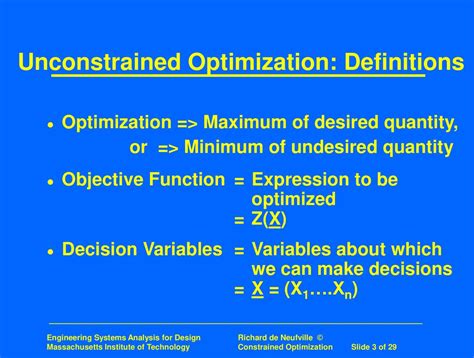 constrained optimization ppt download