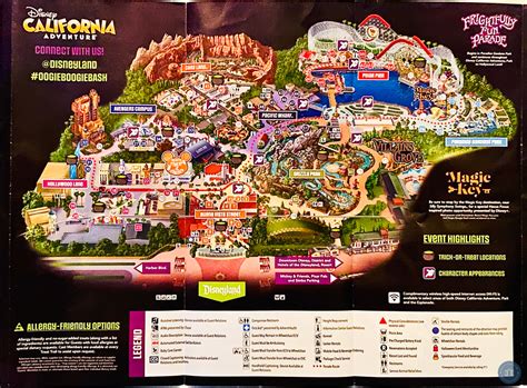 First Look At The 2022 Oogie Boogie Bash Guide Map And 59 OFF