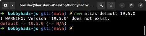 How To Set Your Default Node Js Version Using Nvm Ways Bobbyhadz