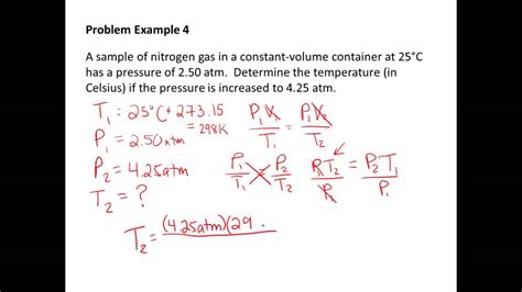 Ideal Gas Laws The Combined Gas Equation Youtube
