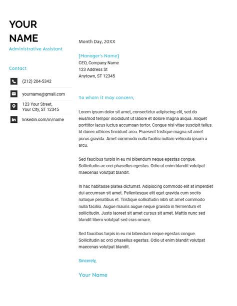 Las 11 mejores plantillas de cartas de presentación de Google Docs