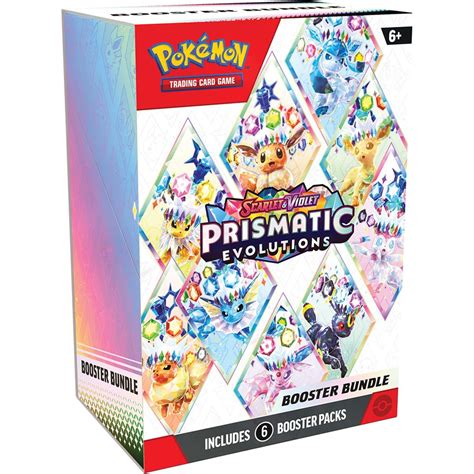 Pokémon TCG Scarlet VioletPrismatic Evolutions Booster Bundle BIG W
