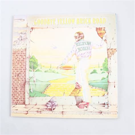 LP Elton John Goodbye Yellow Brick Road Second Hand Myrorna