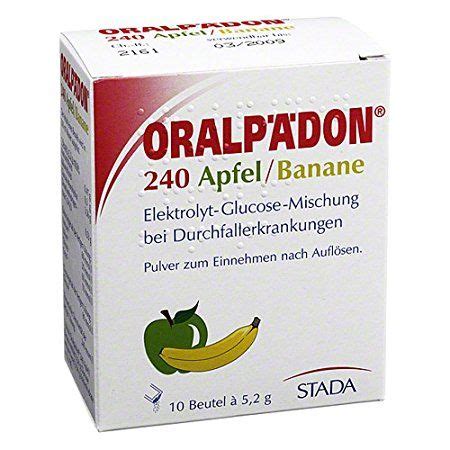 Oralpädon 240 Apfel Banane Beutel 10 St Toothpaste Personal Care