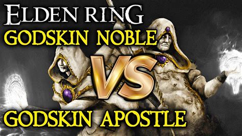 ELDEN RING BOSS VS BOSS Godskin Apostle VS Godskin Noble YouTube