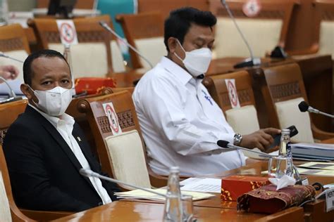 Menteri Investasi Bahlil Lahadalia Raker Dengan Komisi Vi Dpr