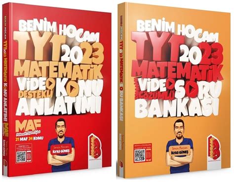 Benim Hocam 2023 YKS TYT Matematik Konu Anlatımı Soru Bankası 2 li
