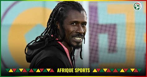 Sénégal La mauvaise nouvelle tombe pour Aliou Cissé