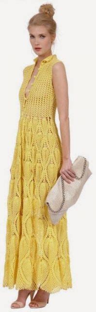 Vestido de Crochê Longo 60 Modelos Gráficos e Receitas