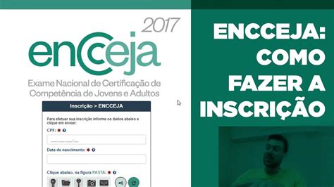 Inscri O Encceja Como Participar Das Inscri Es