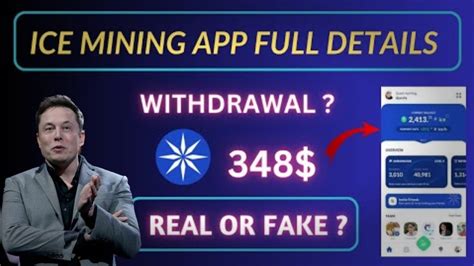 Ice Mining App Ice Mining App Real Or Fake Ice Mining Withdrawal
