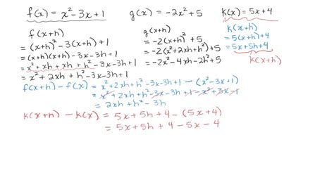 evaluating functions f x h f x g x etc youtube