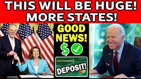 Just In Check Sent Out This Month For Select States Th