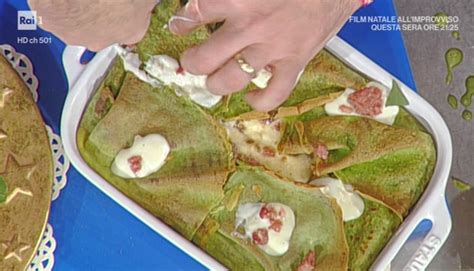 La Prova Del Cuoco Ricetta Lasagne Di Crespelle Lenticchie E