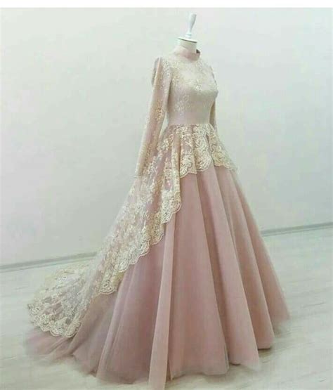 20 Model Baju Pengantin Muslimah Modern Terbaru Mesin Jahit