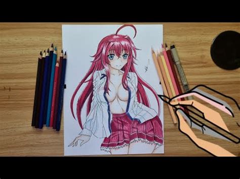 DRAWING TO RIAS GREMORY DIBUJANDO A RIAS GREMORY YouTube