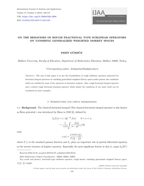 pdf on the behaviors of rough fractional type sublinear operators on vanishing generalized