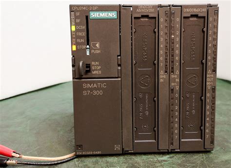 9460 SIEMENS S7 300 CPU 314C 2DP COMPACT CPU WITH MPI 6ES7 314 6CG03