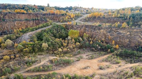 Dawna Kopalnia Dolomitu Bobrowniki Tarnowskie Góry Bytom jesień 2021