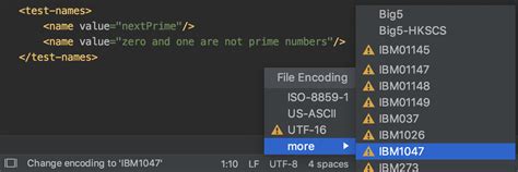 Encoding WebStorm Documentation