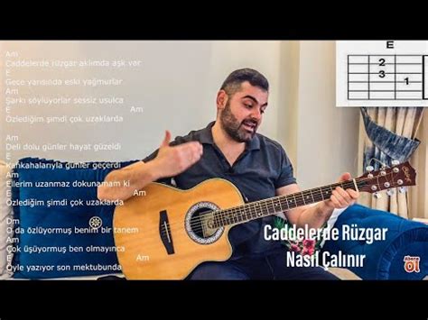 Kolay Gitar Dersi 6 Çok Uzaklarda Akorları 5 Dk da Caddelerde