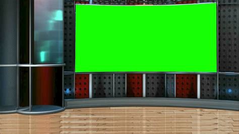 News Studio Free Background Video Green Screen Best Green Screen