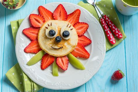 Platos divertidos para niños Nutrición saludable con diversión