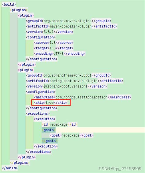 springboot项目打包成jar运行后提示“找不到主清单属性 ” springboot打包成jar包没有主属性 csdn博客