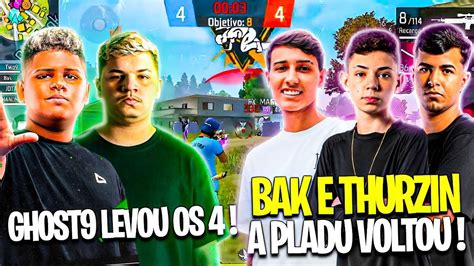 4X4 APOSTADO 15 MIL TIME DO BAK VS TIME DO MITO BAK E THURZIN