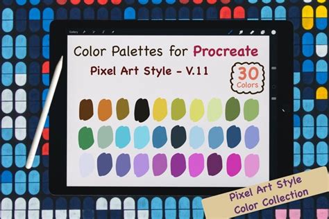 Procreate Color Palette Pixel Art Colors V 11