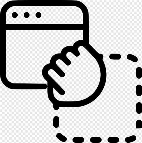 Drag And Drop Computer Icons Cursor Cursor Text Drop Black Png