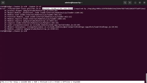 Error Lib Aarch Linux Gnu Libc So Version Glibc Not Found