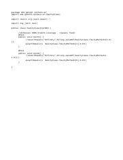 FaultyClassTestBC1 Java Package Edu Gatech Seclass A7 Import Edu