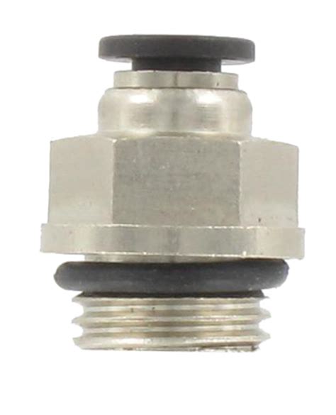 Raccord instantané laiton résine droit mâle cylindrique T4 G1 4 Senga