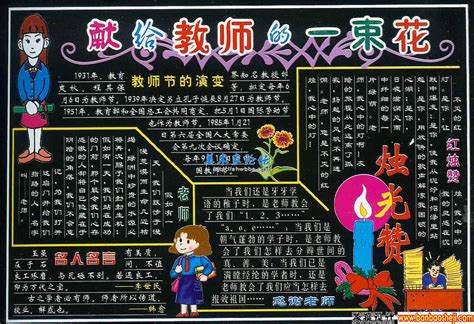 教师节黑板报版面设计图 教师节黑板报大全
