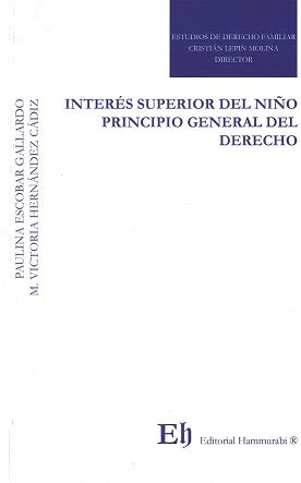 Inter S Superior Del Ni O Principio General Del Derecho El Jurista