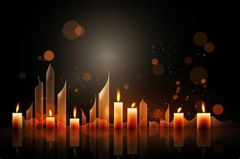 Premium Photo Business Candle Stick Graph Chart Of Stock Market