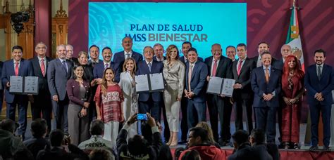 Rocha firma el acuerdo de federalización del Programa IMSS Bienestar