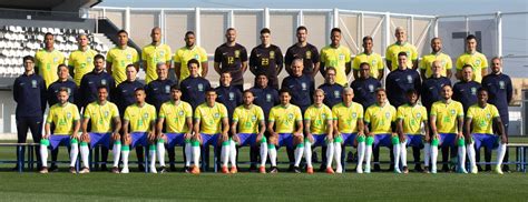 Copa do Mundo 2022 CBF divulga foto oficial da seleção brasileira