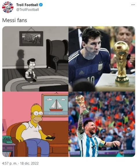 Argentina campeón mundial en Qatar 2022 los mejores memes del triunfo
