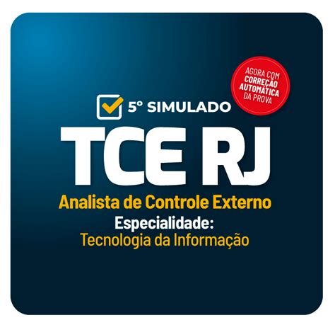 TCE RJ 5º Simulado Analista De Controle Externo Especialidade