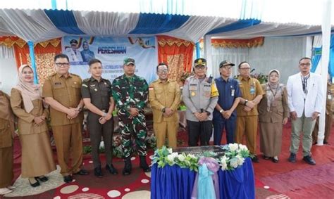 Tingkatkan Faskes RSUD M Ali Hanafiah Bupati Eka Putra Resmikan