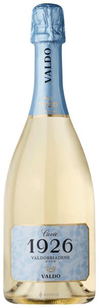 N V Valdo Cuvée 1926 Valdobbiadene Prosecco Superiore Extra Dry
