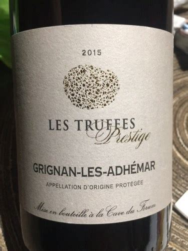 La Cave du Forum Les Truffes Prestige Grignan les Adhémar Vivino France