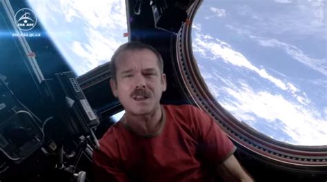 Last Chance Hadfields Space Oddity Video Coming Down Soon
