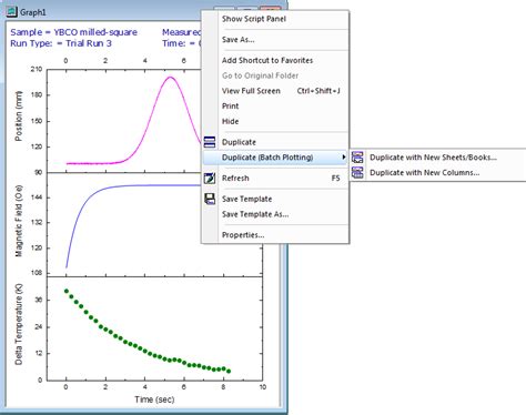 origin pro 8 plot from multiple sheets bananataia