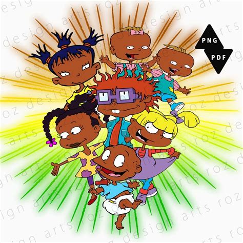 Rugrats Png Rugrats Svg Colorful Rugrats Rugrats Png For Etsy