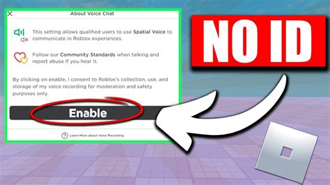 How To Get Voice Chat On Roblox Without Id Mobile Pc Youtube