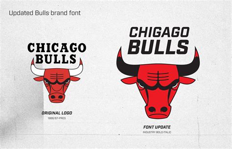 Chicago Bulls Brand Logo Refresh Concept On Behance