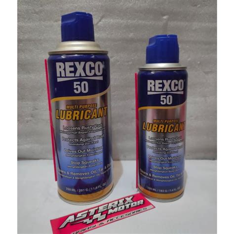 Jual Lubricant Rexco Ml Ml Cairan Pelumas Anti Karat Pembersih